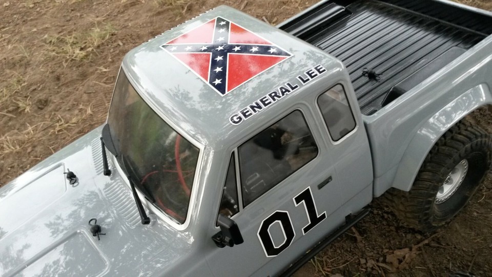 GENERAL LEE Dukes Of Hazzard 1/10 1/8 - RC Car Truck Crawler decals ...