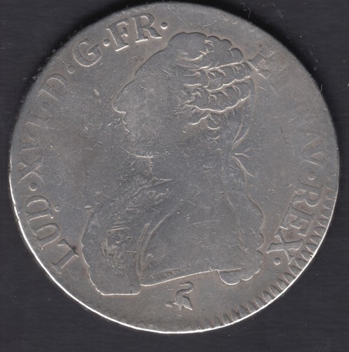 Coin France Ecu Louis XVI 1790 A Paris - Silver | eBay
