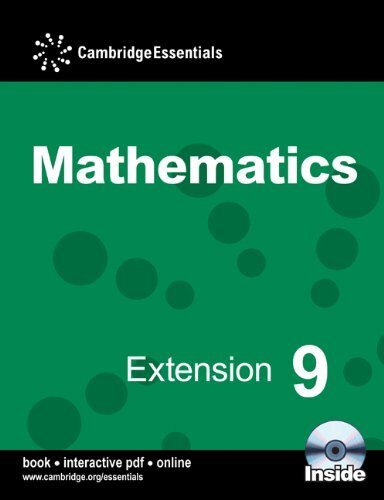 Cambridge Essentials Mathematics Extension 9 Pupil's Book: Year ...