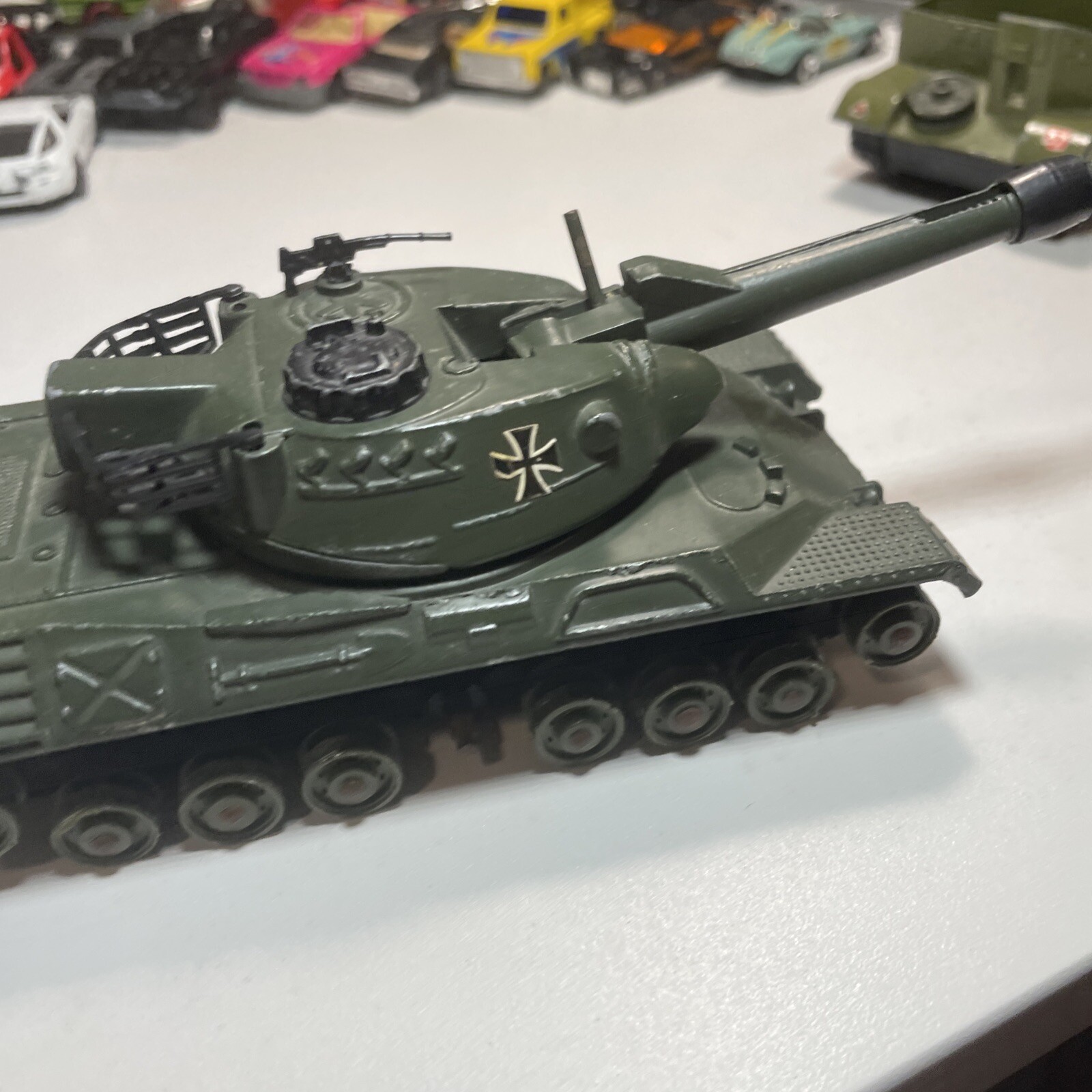 Vintage Made in England Dinky Toys Leopard Tank | eBay