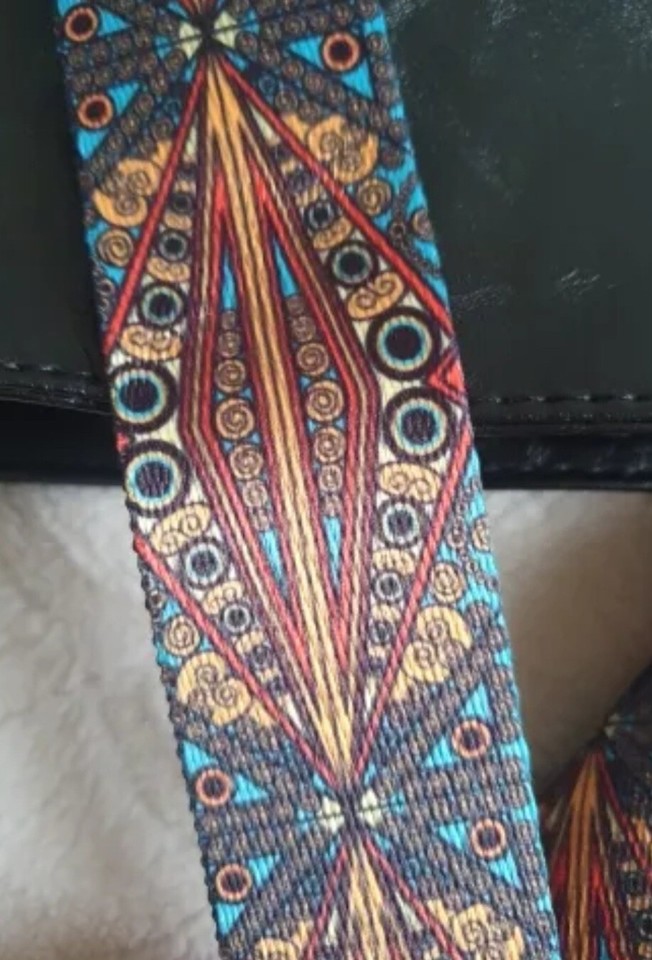 Womens Handbag Cross Body Faux Leather Medium Shoulder Bag Brown Funky ...