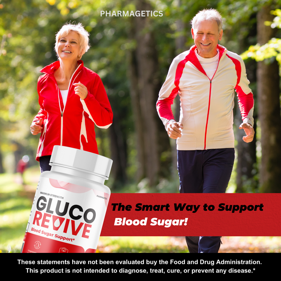 Gluco Revive Blood Support GlucoRevive Advanced Glycogen Support - 60 ...