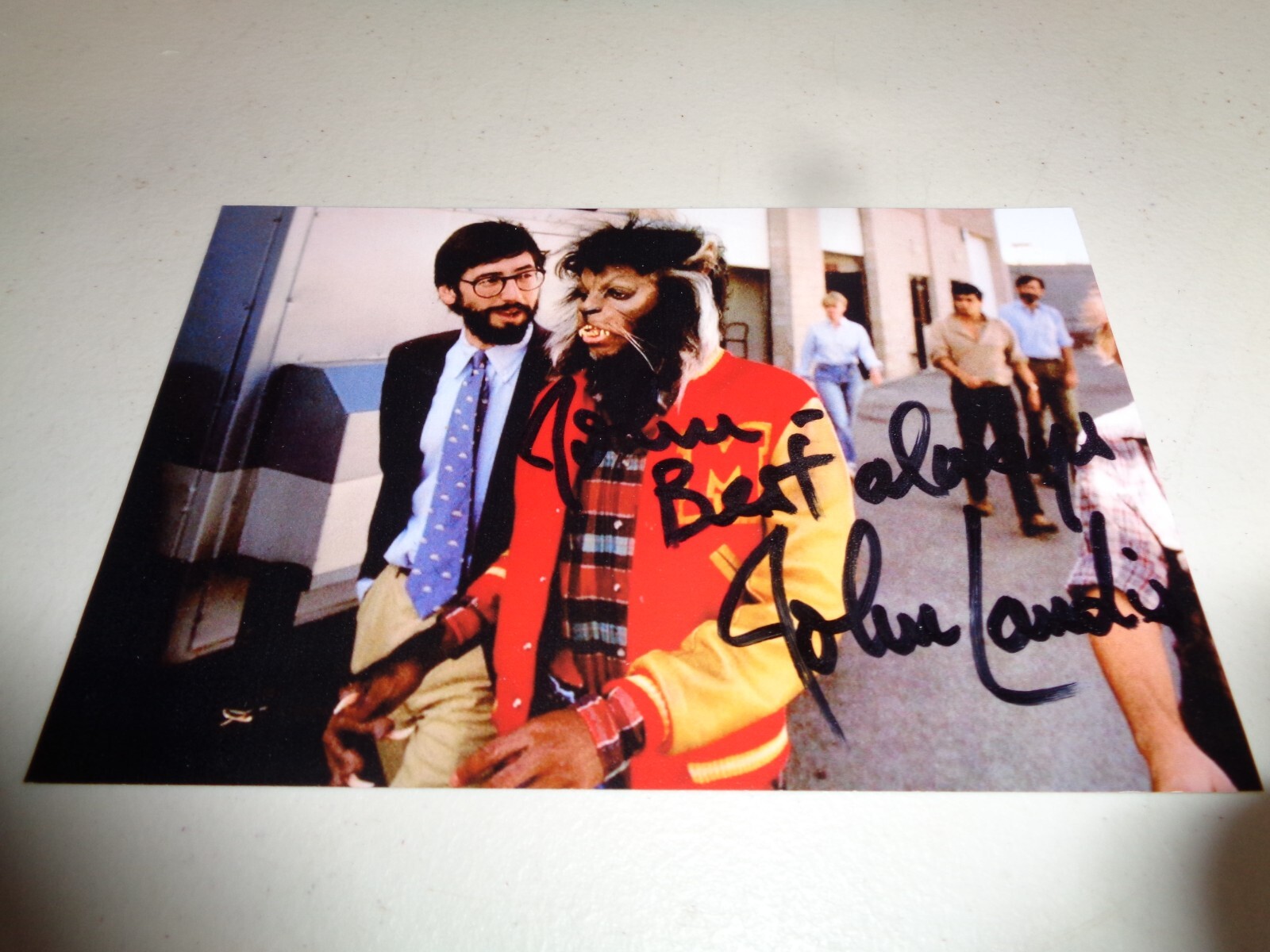John Landis Signed Picture Autographed w/ COA Teen Wolf Coming To ...