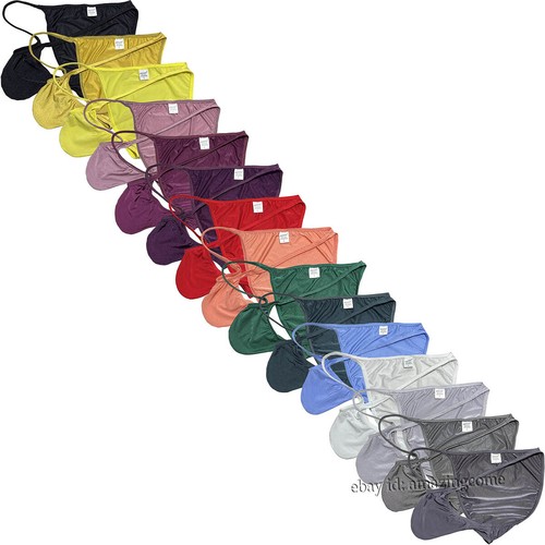 Men Bikini Briefs Shiny Enhance Bulge Pouch Underwear Male Ruched ...