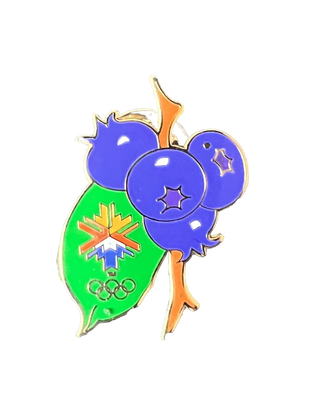 2002 Salt Lake City Olympic Games Sponsor Pin Fruit Blueberry ...