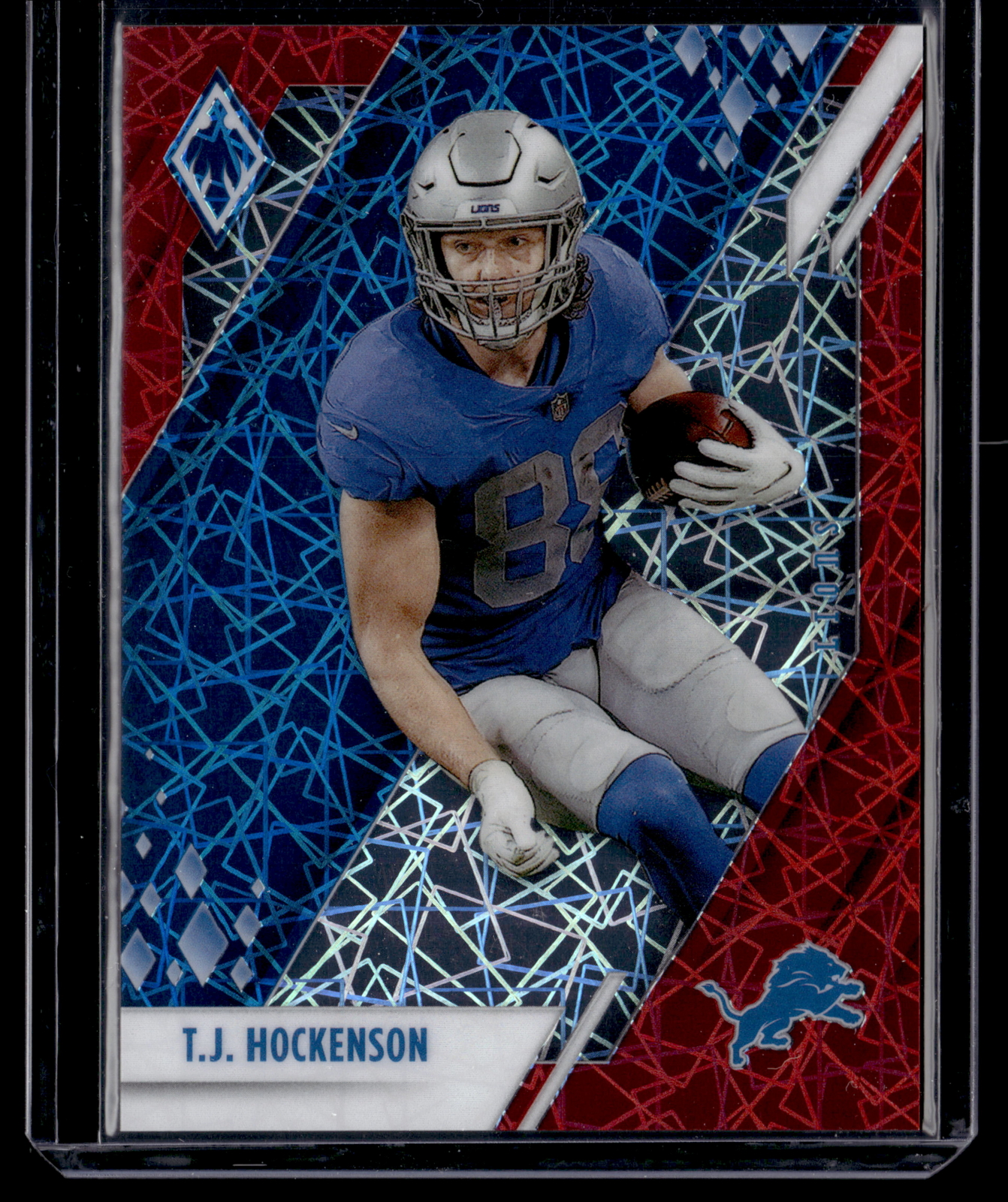 2021 Panini Phoenix T.J. Hockenson Red Lazer | eBay