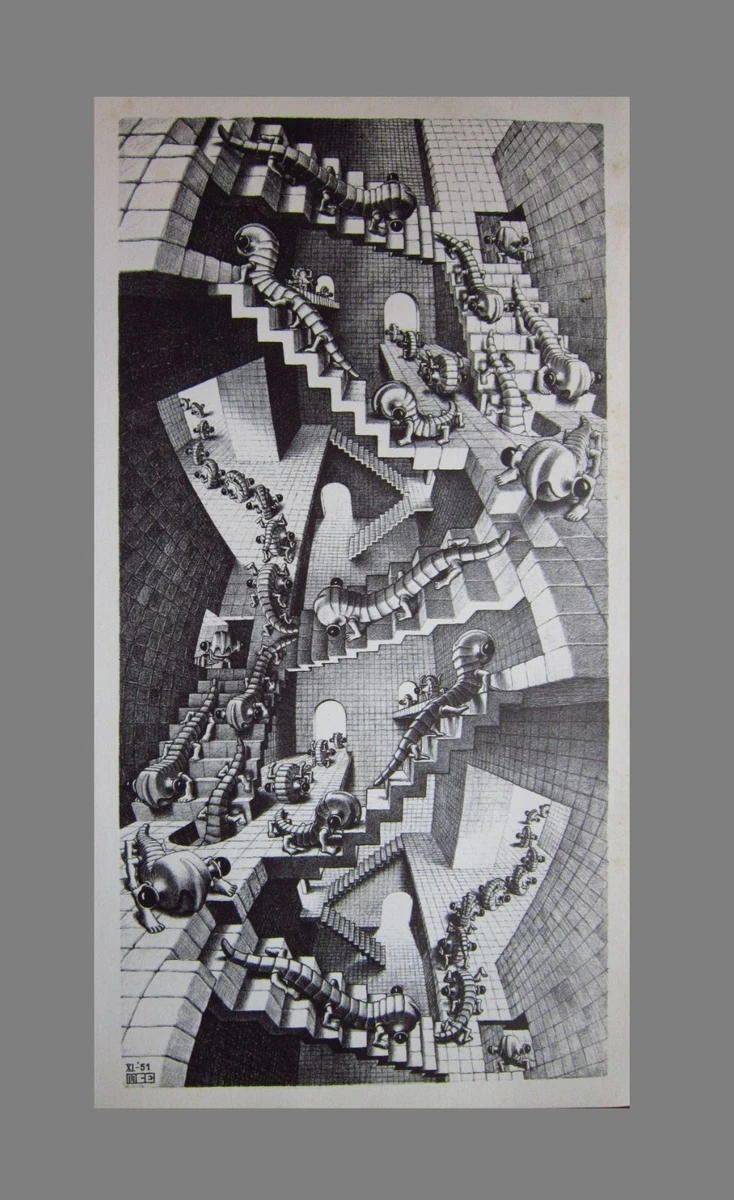 Optical Illusions Stairs Escher