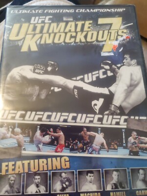 UFC Fighting DVDs, Ultimate Knockouts volume 7 new Silva Mir 32 ...