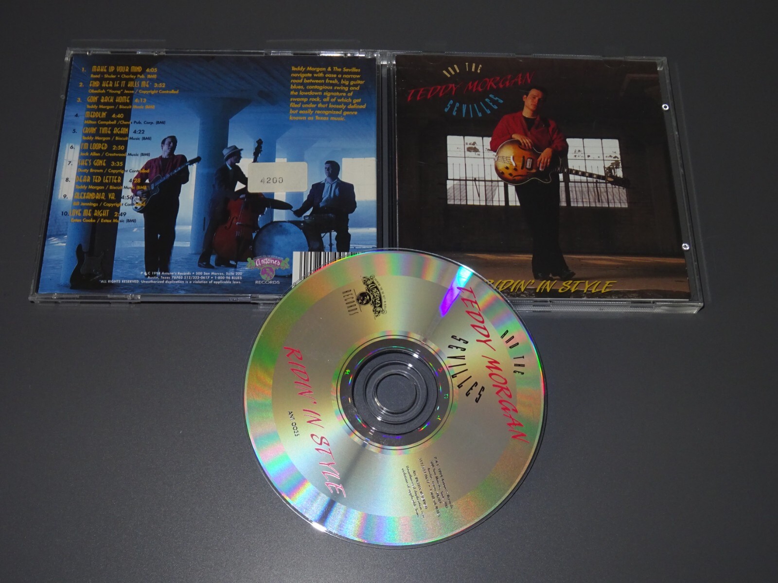 TEDDY MORGAN - RIDIN' IN STYLE / USA-ALBUM-CD 1994 (EX) | eBay.de