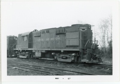 Train Photo - Norfolk & Western Railroad #411 Alco RS36 Locomotive 1967 ...