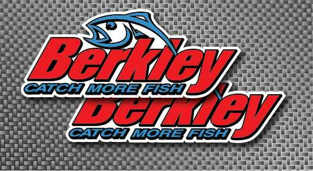 2x Berkley Fish 6" decals sticker graphic fishing boat counter sponsor ...