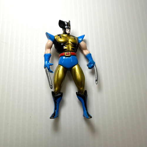 1994 WOLVERINE MARVEL X-MEN HEAVY METAL HEROES FIGURE DIE-CAST TOYBIZ ...