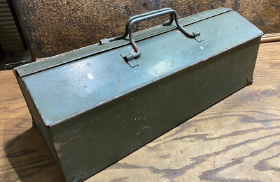 Antique COFFIN Metal Tool ~ Vintage Craftsmans Primitive Chest | eBay