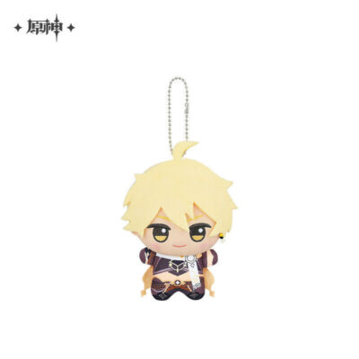 miHoYo Genshin Impact Keychain Aether Plush Toys Doll Official Goods ...