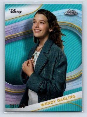 2025 Topps Chrome Disney Wendy Darling Teal /299 | eBay