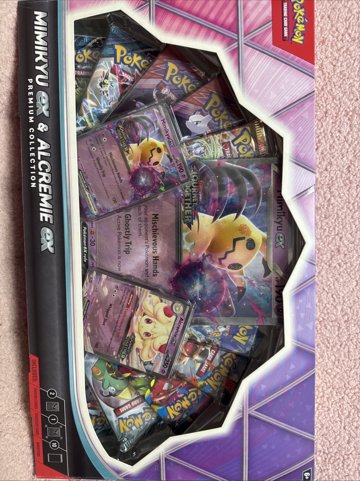 Mimikyu ex & Alcremie ex Premium Collection Box Pokemon TCG IN HAND | eBay