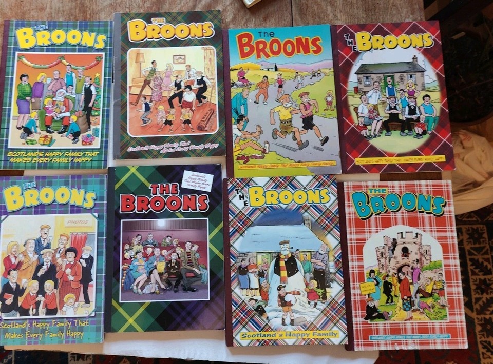The Broons and Oor Wullie Annuals x 18 Vintage Job Lot 80’s 90’s 2000s ...