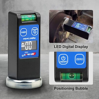 Digital Caster Camber Gauge Car Truck LCD Strut Magnetic Wheel ...