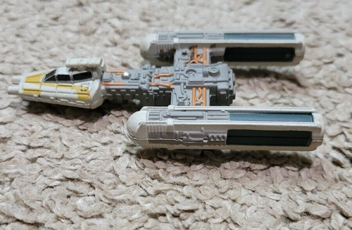 Vintage 1996 Star Wars Micro Machine Y-Wing Bomber 3.25 Inches Diecast ...