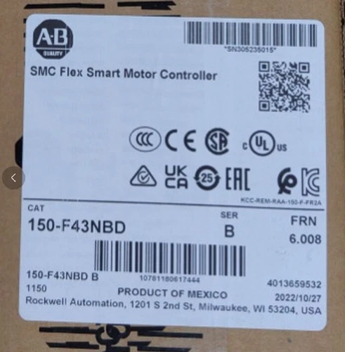 NEW Allen-Bradley 150-F43NBD AB 150-F43NBD SMC Flex Smart Motor ...