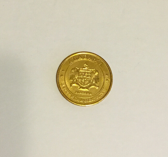 Vintage Governor Albert P. Brewer Welcomes You to Alabama Gold Tone ...