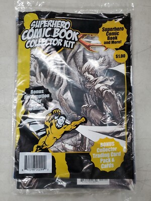 Superhero Comic Book Collector Kit Comic 1993 Trading Cards Sky Runner ...