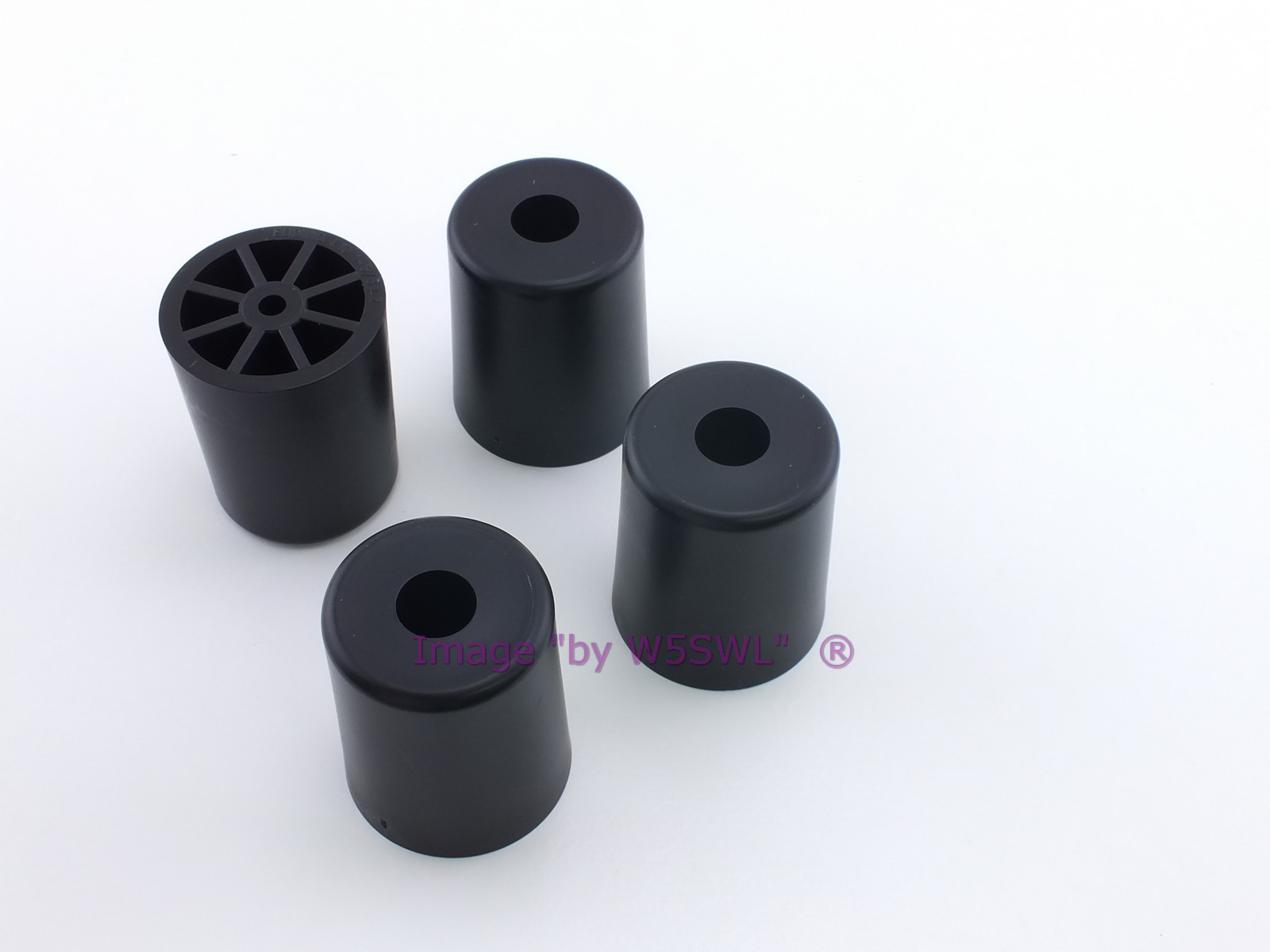 Round Feet 2" Tall Set of 4 - Round Polypropylene - Sold by W5SWL | eBay