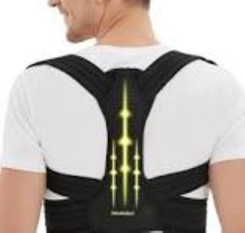 Posture Corrector Support Back Shoulder Brace Band For Men Women-Size S ...