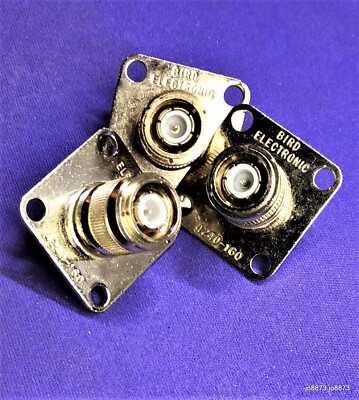 LOT OF 3 BIRD 4240-160 MALE RF TNC SOLDERLESS OEM QC CONNECTOR | eBay