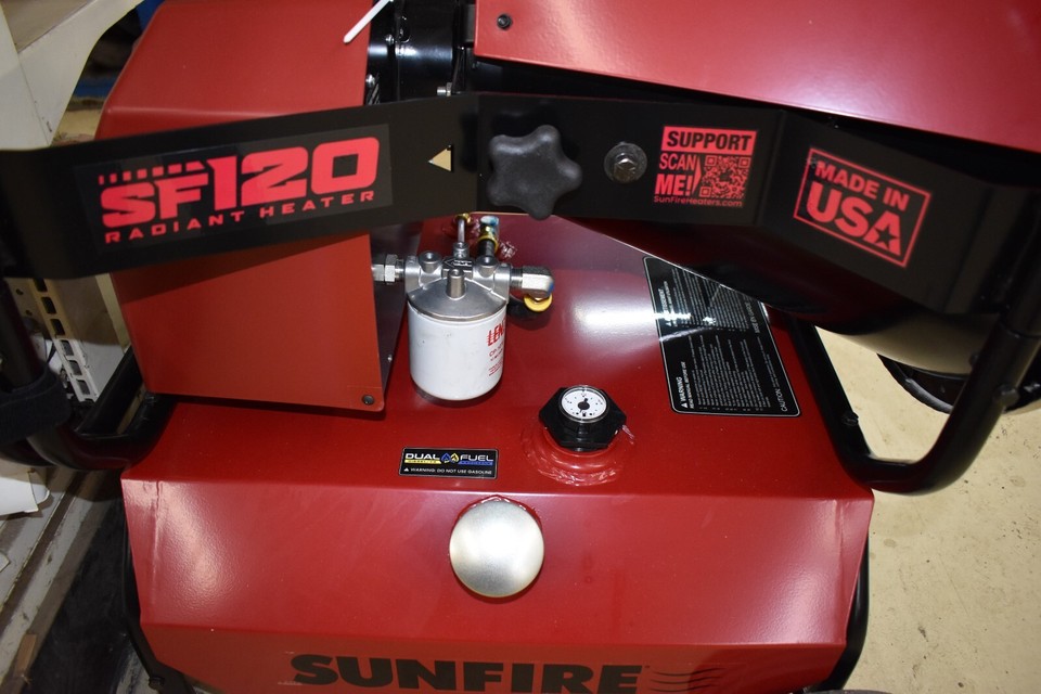 Sunfire SF120 120,000 BTU Diesel/Kerosene Radiant Heater New | eBay