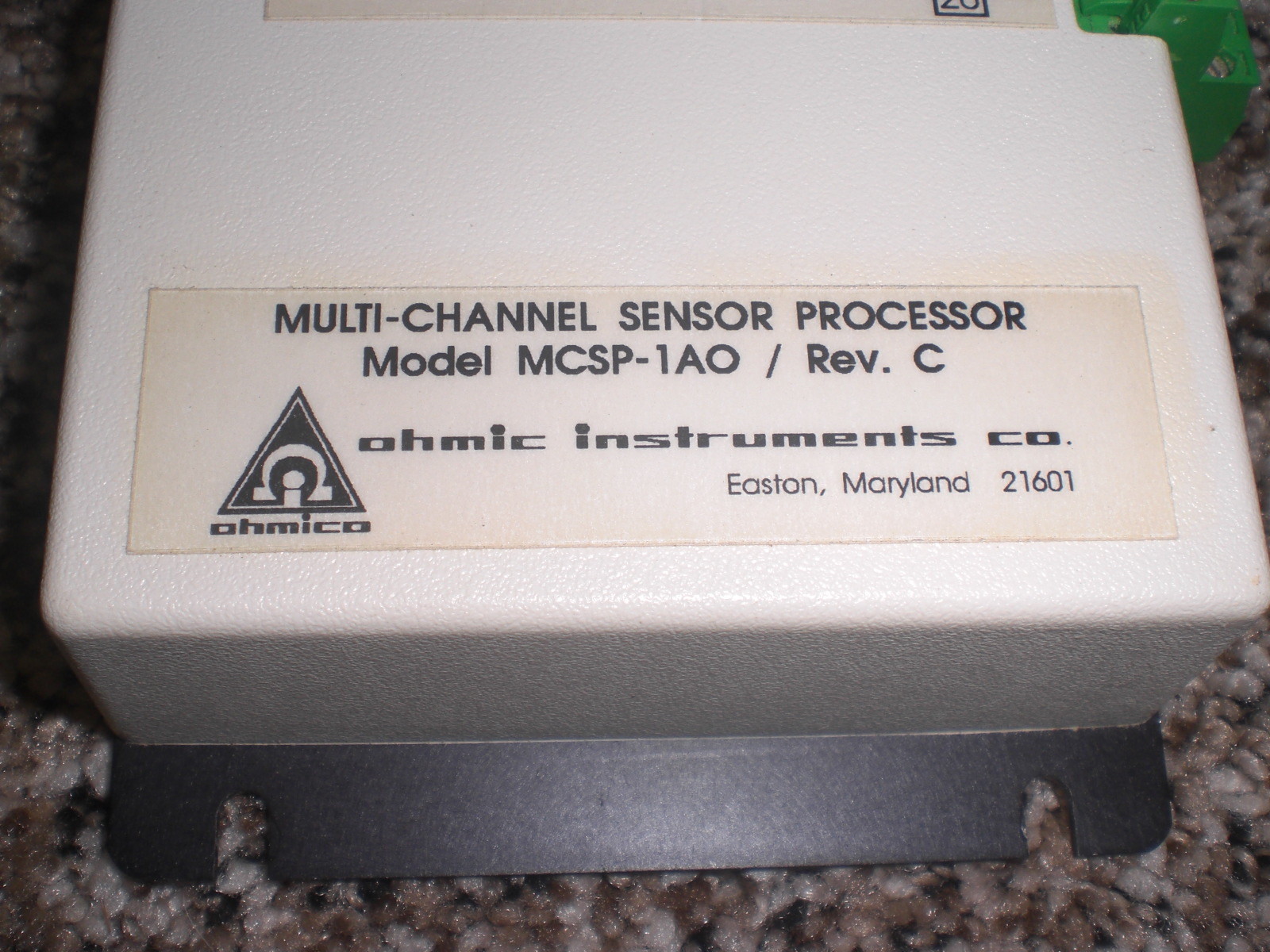 OHMIC INSTRUMENTS MULTI-CHANNEL SENSOR PROCESSOR MCSP-1AO REV. C | eBay