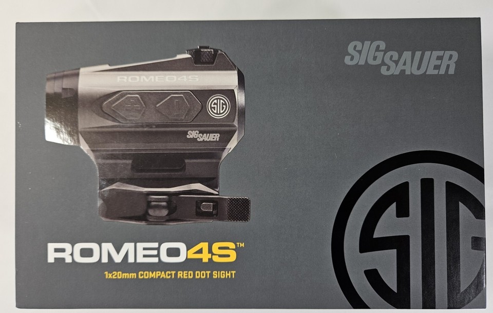 Sig Sauer Romeo 4S Ballistic Circle Plex 0.5MOA - R43022 | eBay