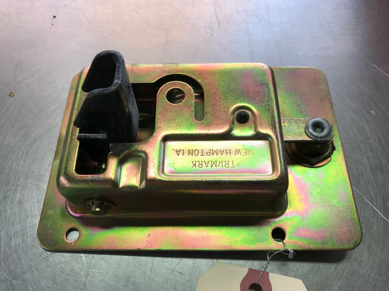 Trimark Locking Door PADDLE HANDLE Latch 6.375" x 4.50" Face & 4.25" x ...