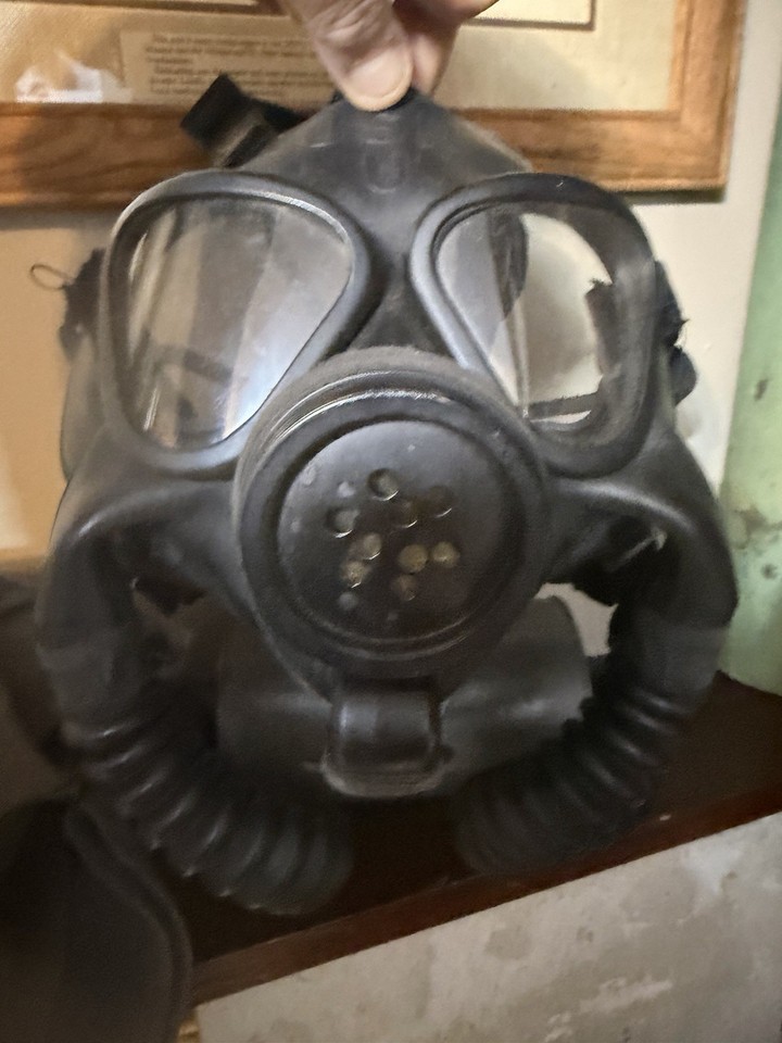 USN ND Mark IV Gas Mask with Carry Bag WWII US Navy Original | eBay