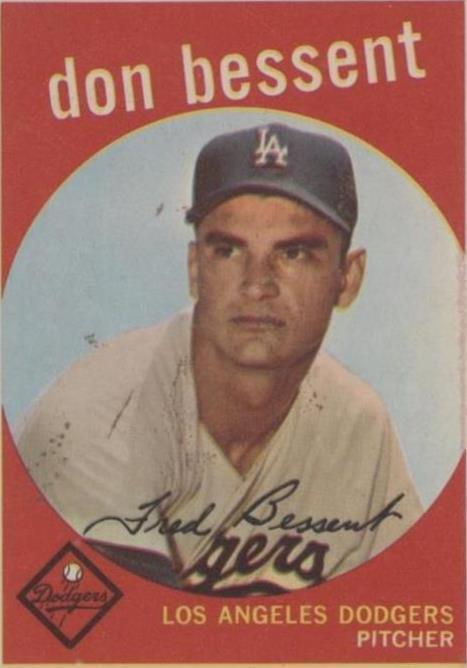 1959 Topps - Don Bessent #71 for sale online | eBay