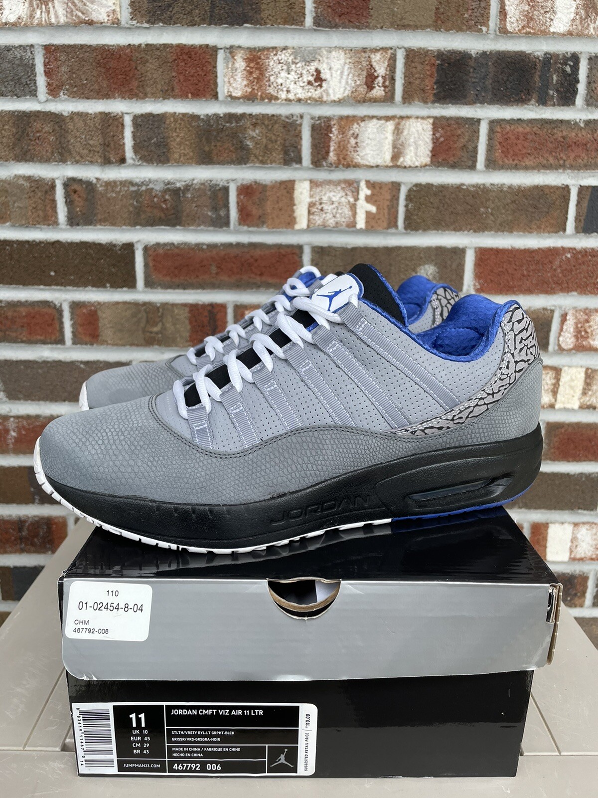 Jordan Comfort Viz Air 11 Stealth Pack Varsity Royal … - Gem