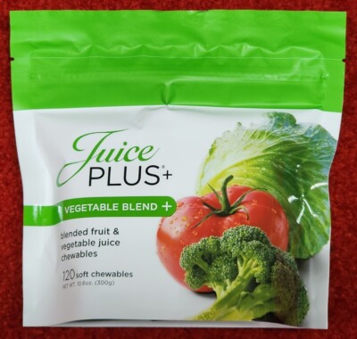 Juice Plus 120 Soft Chewables Gummies Blended Vegetable New Sealed Best ...