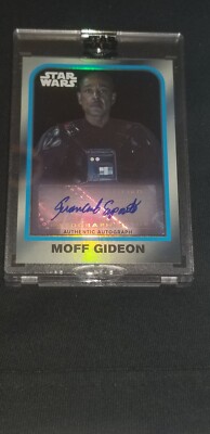 STAR WARS SIGNATURE SERIES MOFF GIDEON GIANCARLO ESPOSITO SIGNED TOPPS ...