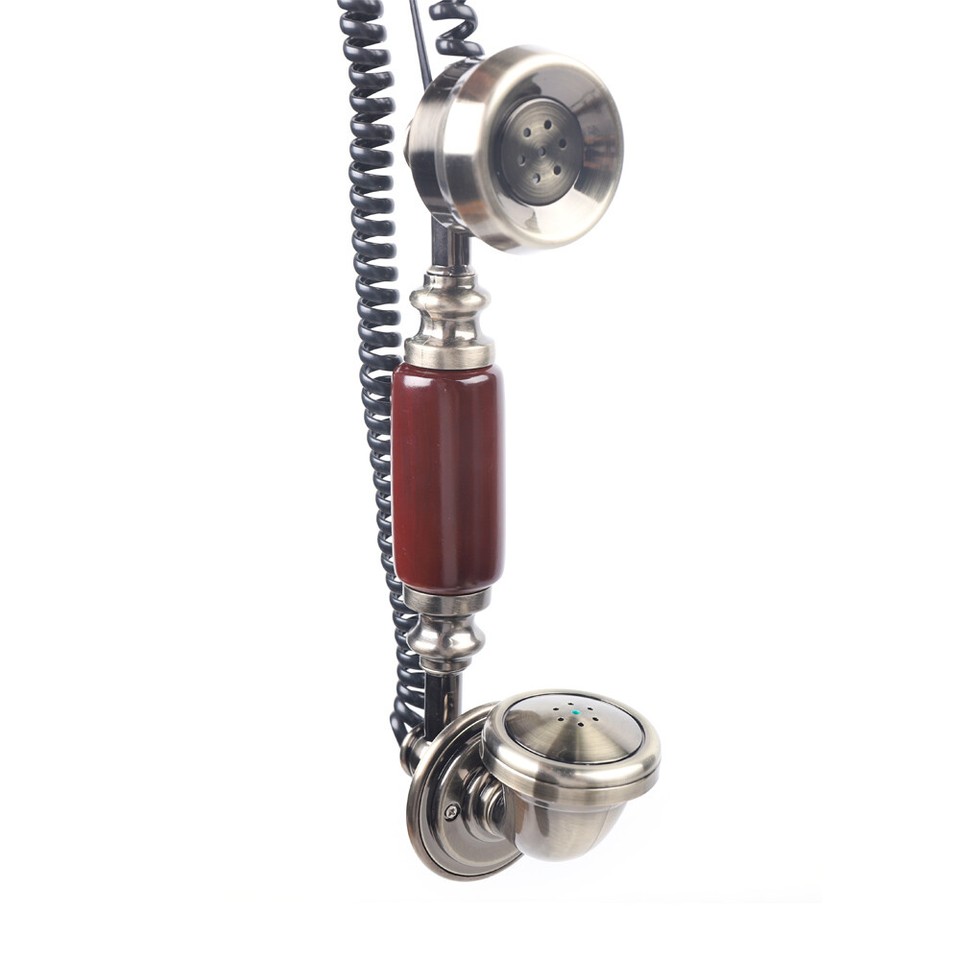 Vintage Antique Telephone Rotary Dial Phone Old Fashioned European ...