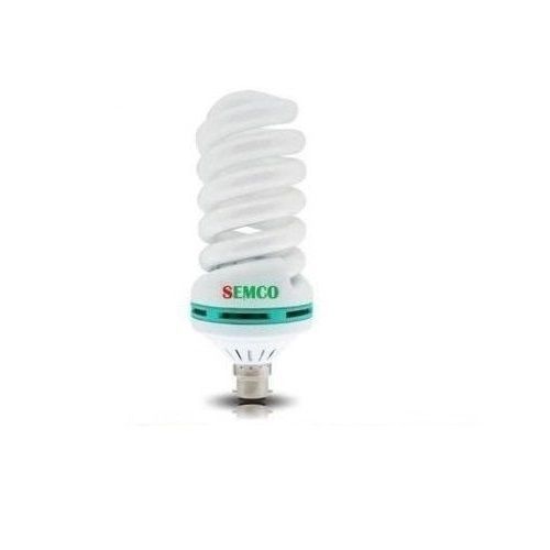 2 x SEMCO 40W Watt B22 Spiral Bayonet Cap ENERGY SAVING Light Bulb 160V ...