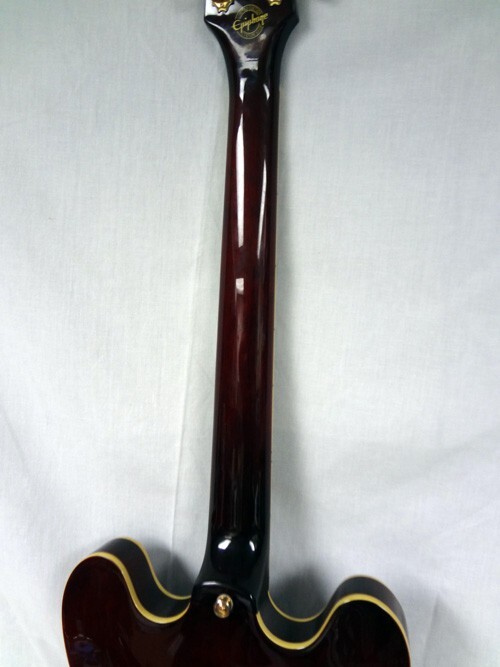 Beautiful Epiphone Riviera P93 WR Hollow Body Electric Guitar w/ Case ...