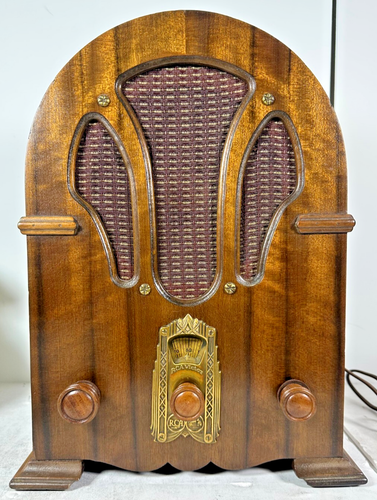 RARE Vintage 1931 RCA model R5 Radiolette Tombstone Radio Powers Up ...