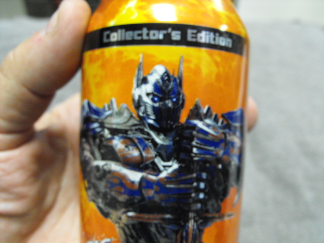 Big Red Soda Collectors Edition Transformer Optimus Prime, Empty Can | eBay