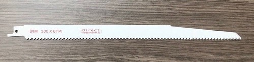 300mm - 6 TPI - Reciprocating Saw Blade Demolition Thick Wood Pruning ...