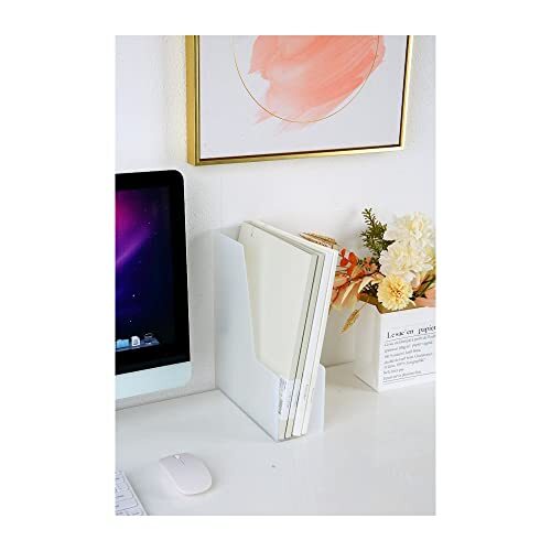 Vertical File Bins Organizer Open Front Design for Easy Access to Files ...
