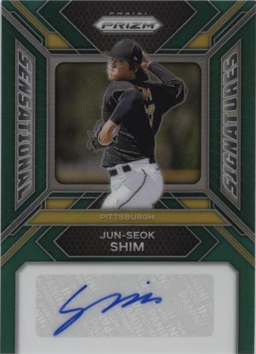 2024 Panini Prizm - Sensational Signatures Jun-Seok Shim #SS-JSS Green ...
