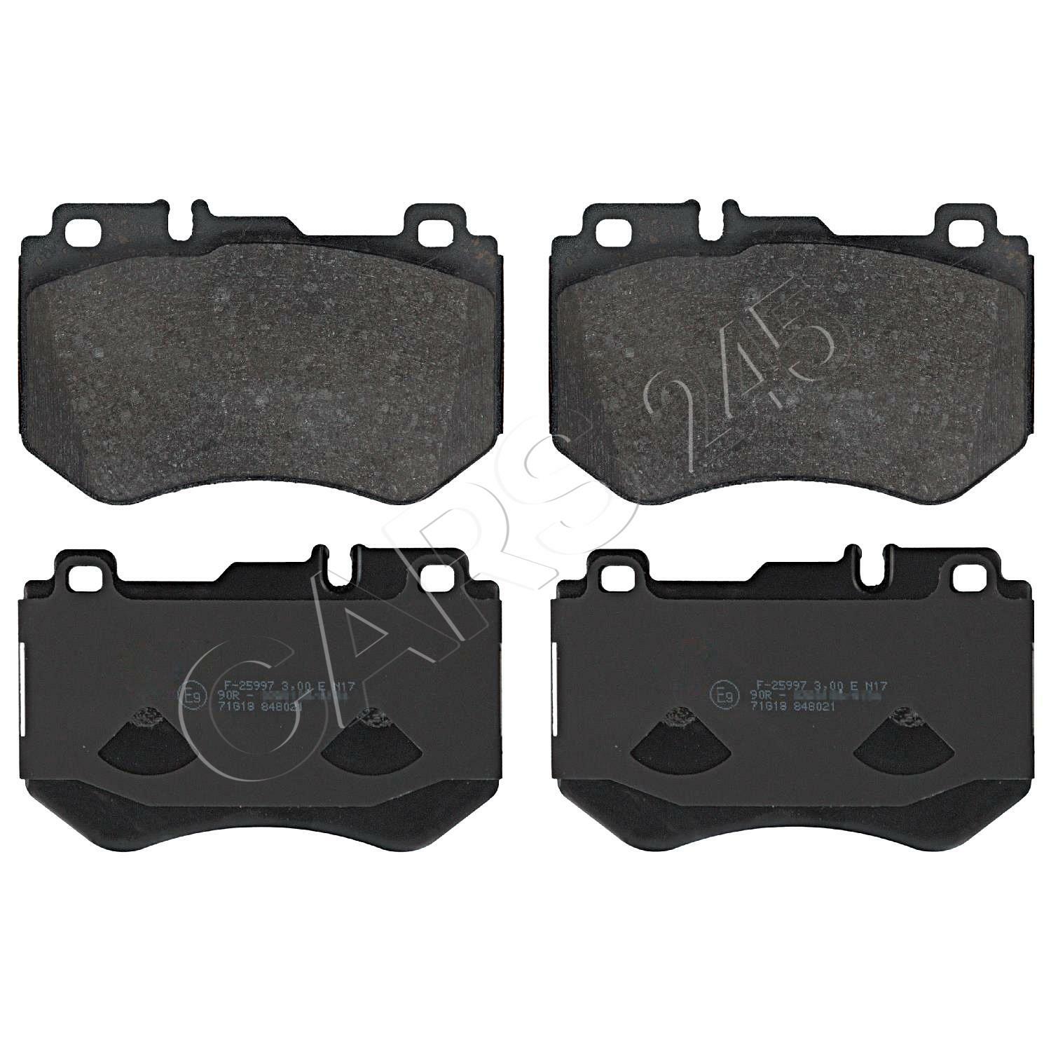 FEBI Disc Brake Pad Set Front For MERCEDES A205 C205 S205 W205 ...