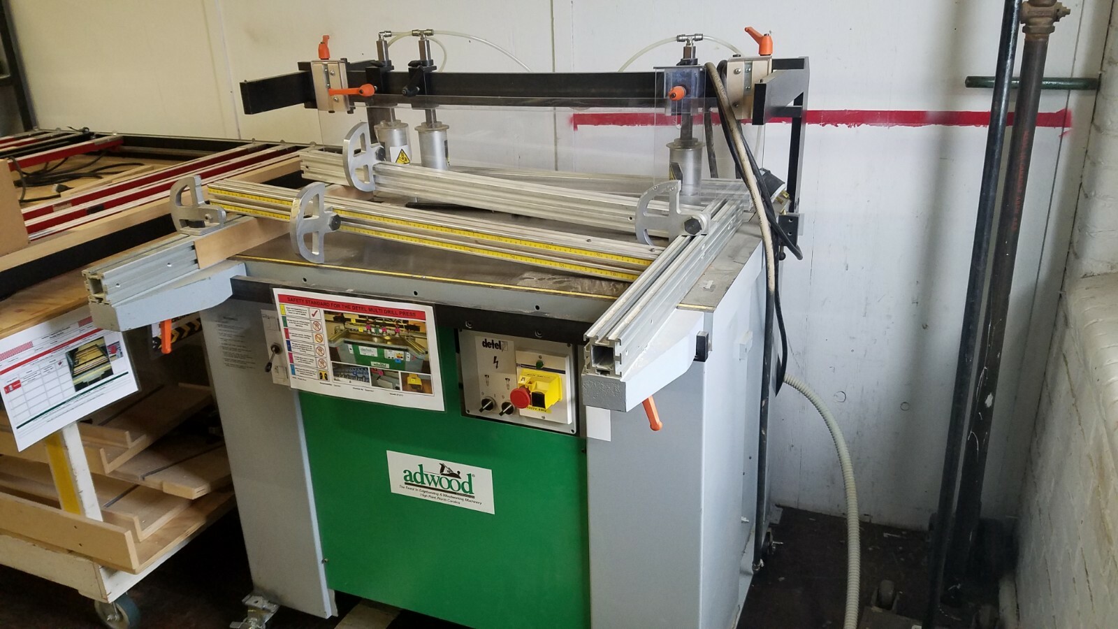 Detel Model M-29 Horizontal-vertical Boring Drilling Machine ...