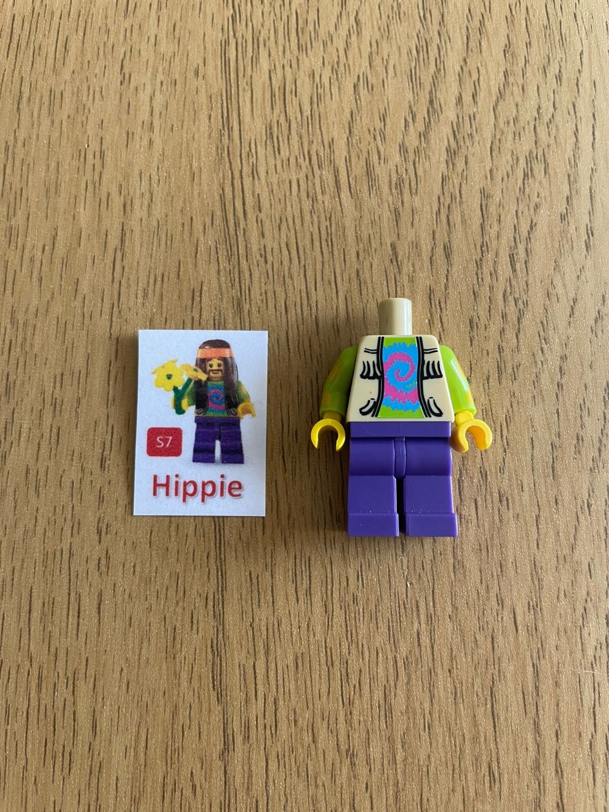 Lego - BODY ( no head) from HIPPIE Minfigure- Series 7 | eBay UK