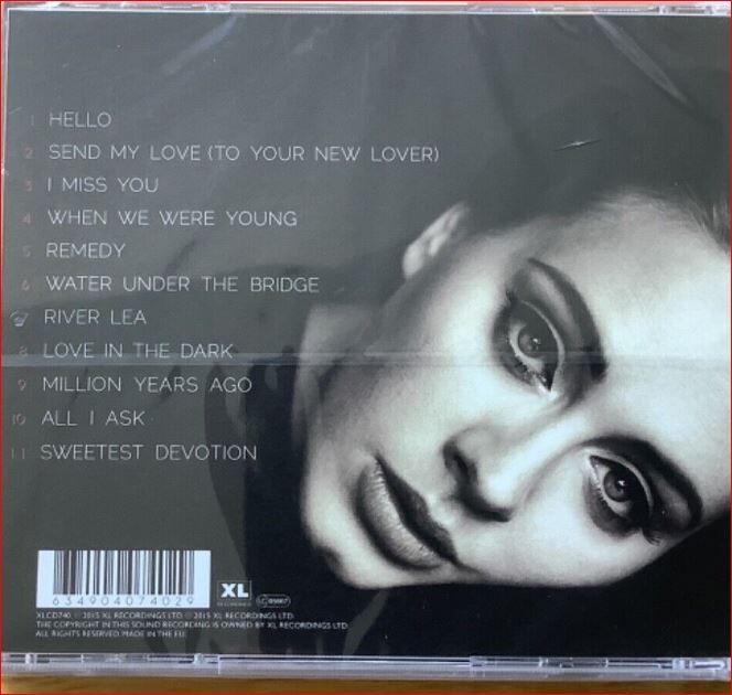 Hello Adele Album Cover Record Number Of Users Shazam Adele's New